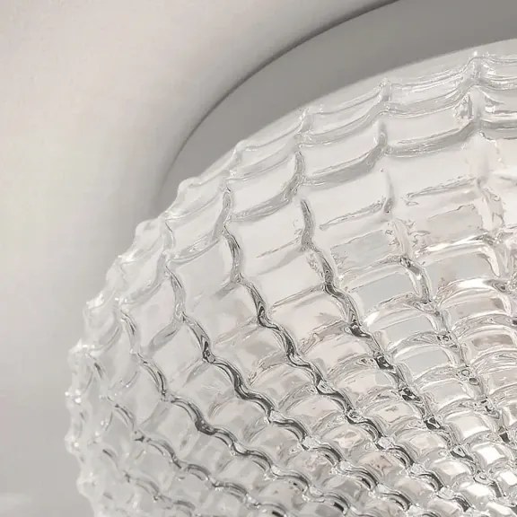 Designové stropní svítidlo Clam 30 čirá