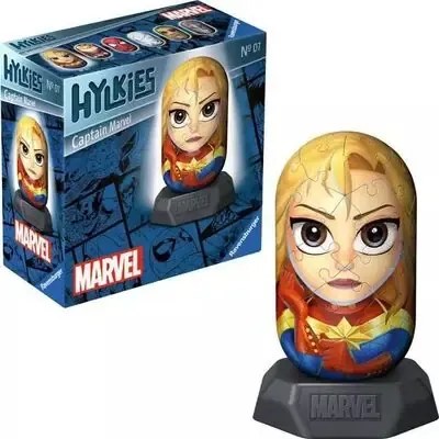 Ravensburger Hylkies: Marvel: Captain Marvel / 3D Puzzle / od 6 let