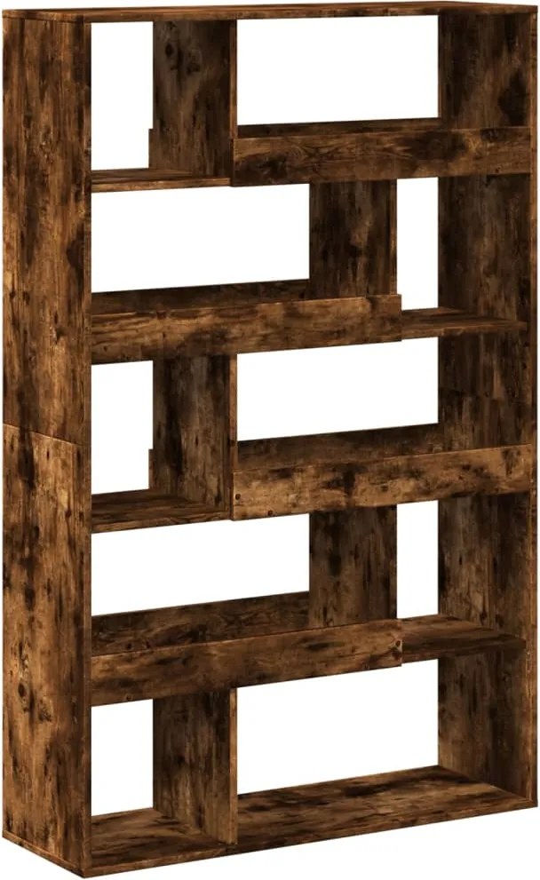 Knihovna kouřový dub 100 x 33 x 156,5 cm kompozitní dřevo 3309343