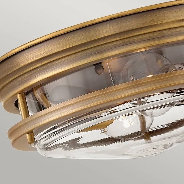 Quintiesse QN-HADRIAN-FS-BR-CLEAR-Ven. st. sv. HADRIAN 2xE27/40W/230V IP44 bronz