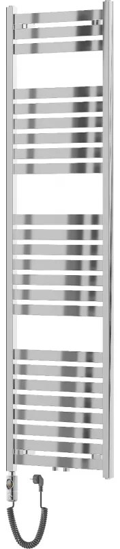 Mexen Uran, elektrické topné těleso 1800x500 mm + topná tyč 900 W, chromová, W105-1800-500-2900-01