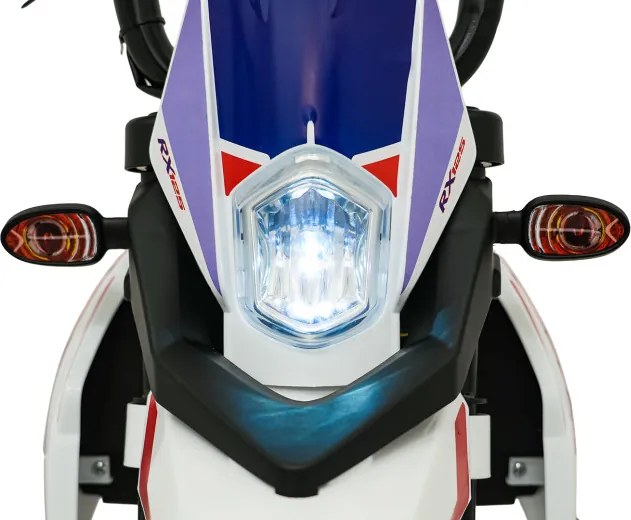 Elektrická motorka Aprilia RX bílá
