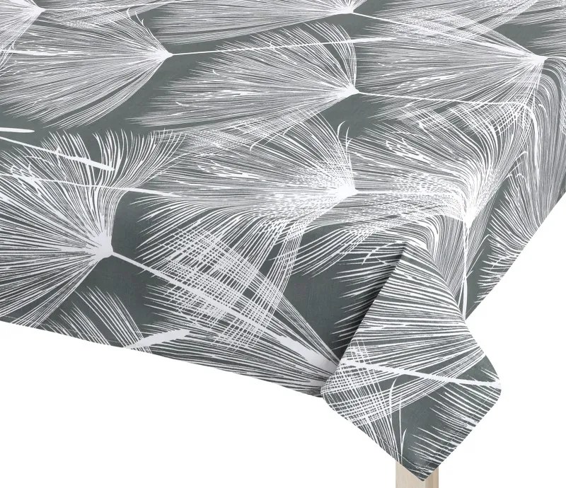 Bellatex Ubrus ADÉLA Šedá,Bílá 100x100 cm