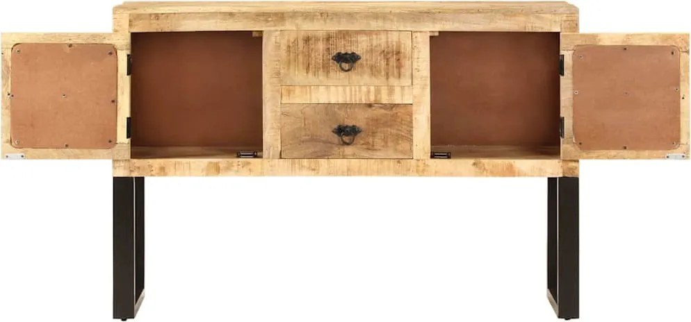 Příborník 110 x 30 x 74 cm hrubé mangovníkové dřevo 328275