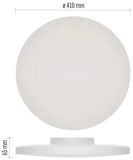 LED Koupelnové stropní svítidlo LED/32W/230V 3000/4000/5700K IP55 bílá