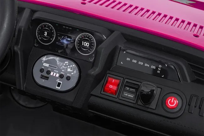 Elektrické autíčko Buggy UTV SPEED růžové