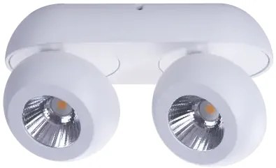 LED bodové světlo Ojos 2 bílé