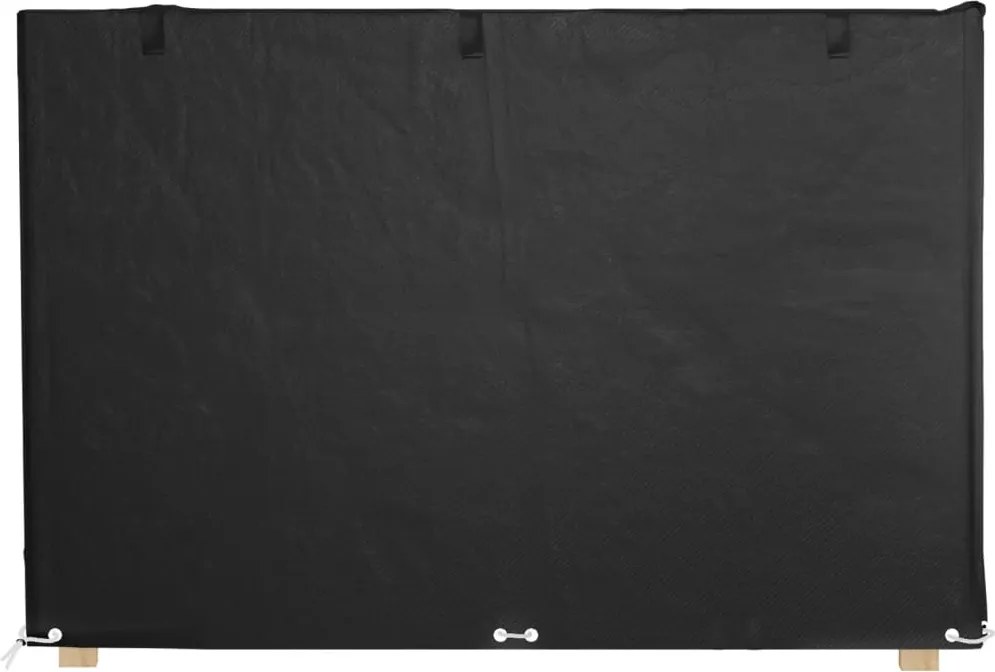 Plachta na zahradní houpačku 12 oček 215 x 150 x 130/150 cm PE 319330