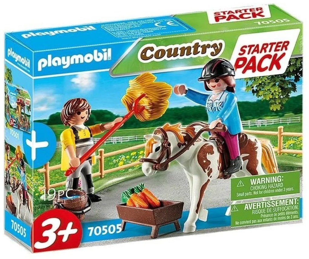 Playmobil country 70505 starter pack koňská stáj doplňkový set