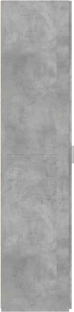Skříň highboard betonově šedá 45x42,5x185 cm kompozitní dřevo 3281409