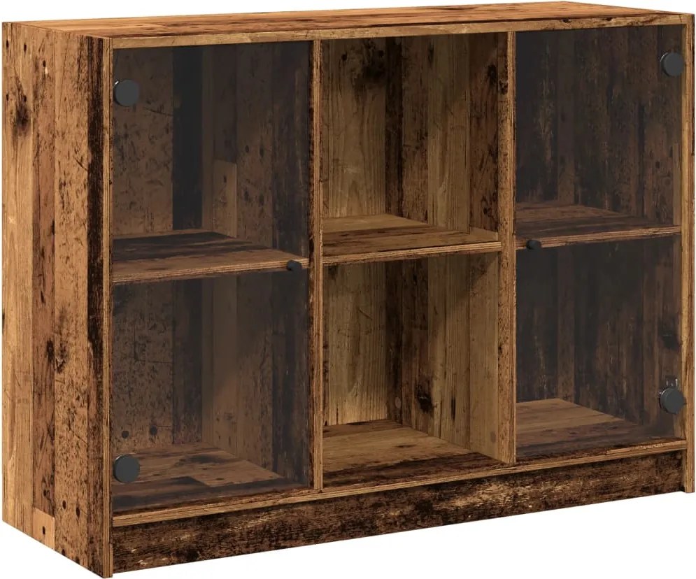 Příborník old wood 102 x 37 x 75,5 cm kompozitní dřevo 3318724