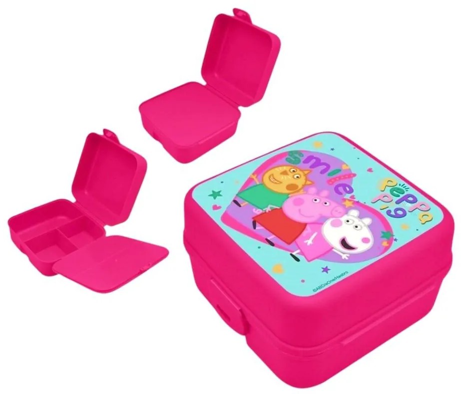 MULTI BOX NA SVAČINU PEPPA PIG Velikost: uni