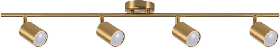 LED RGBW Stmívatelné bodové svítidlo GOLDIE 4xGU10/4,8W/230V zlatá