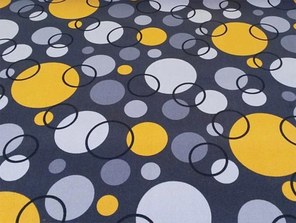 Metrážový koberec bytový Expo New 95 šedý - šíře 4 m