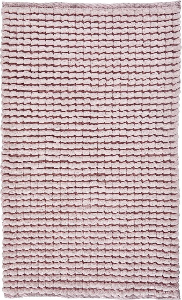 Koupelnový kobereček Axel 70 x 120 cm pudrově růžový