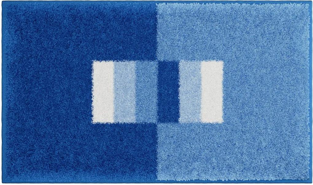LineaDue CAPRICIO - Koupelnová předložka modrá Rozměr: 65x115 cm