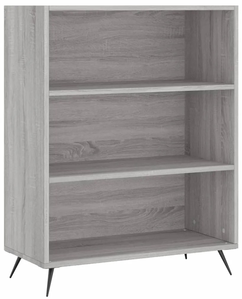 Skříň highboard šedá sonoma 69,5 x 34 x 180 cm kompozitní dřevo,  3198703