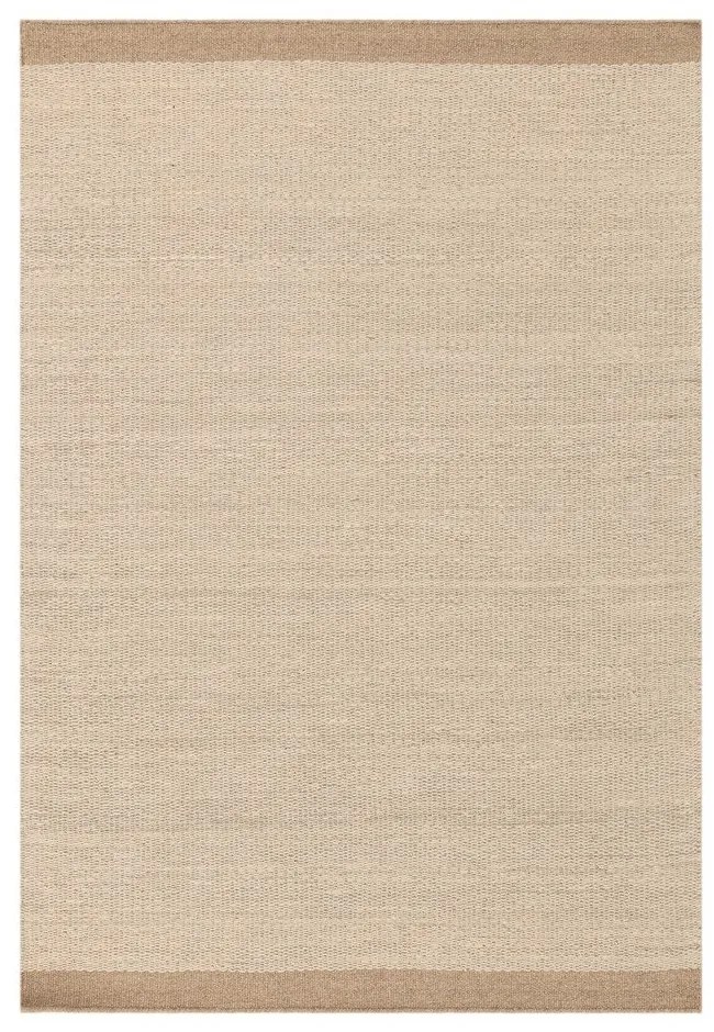 Béžový/krémový ručně tkaný vlněný koberec 160x230 cm Lima Sand – Asiatic Carpets
