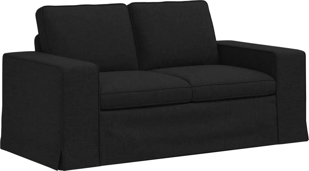 Set pohovek 2 ks Černá textil 3407502