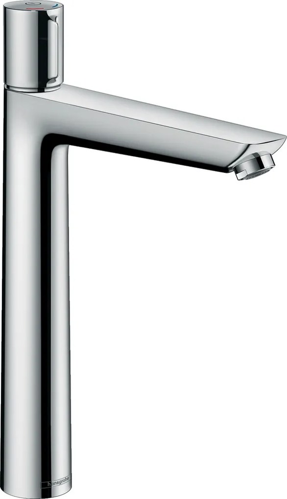Hansgrohe Talis Select E, umyvadlová baterie 240, ovládání tlačítkem, chromová, 71753000