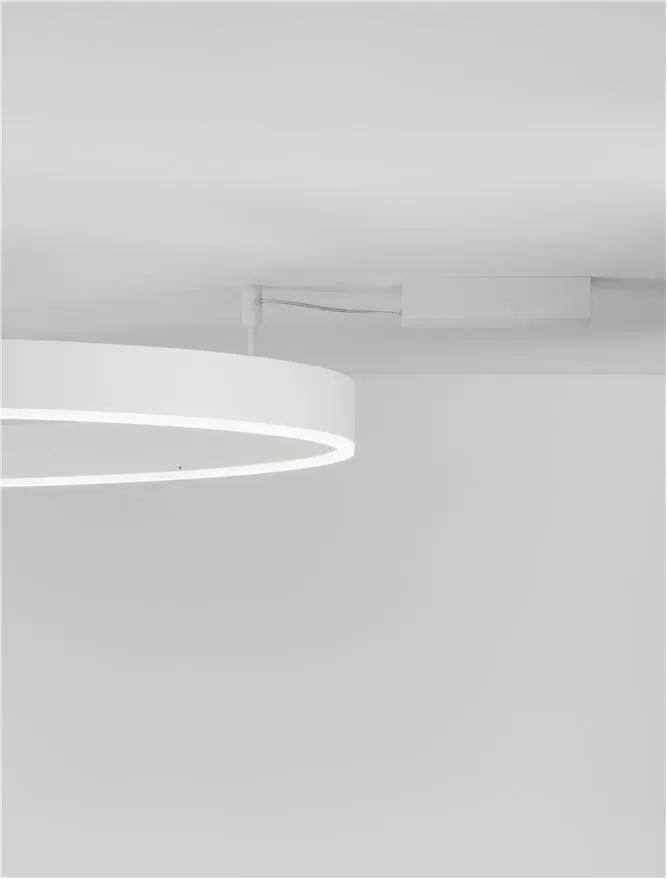 Nova Luce Stropní LED svítidlo MOTIF, ø 100cm, 55W 3000K stmívatelné Barva: Černá