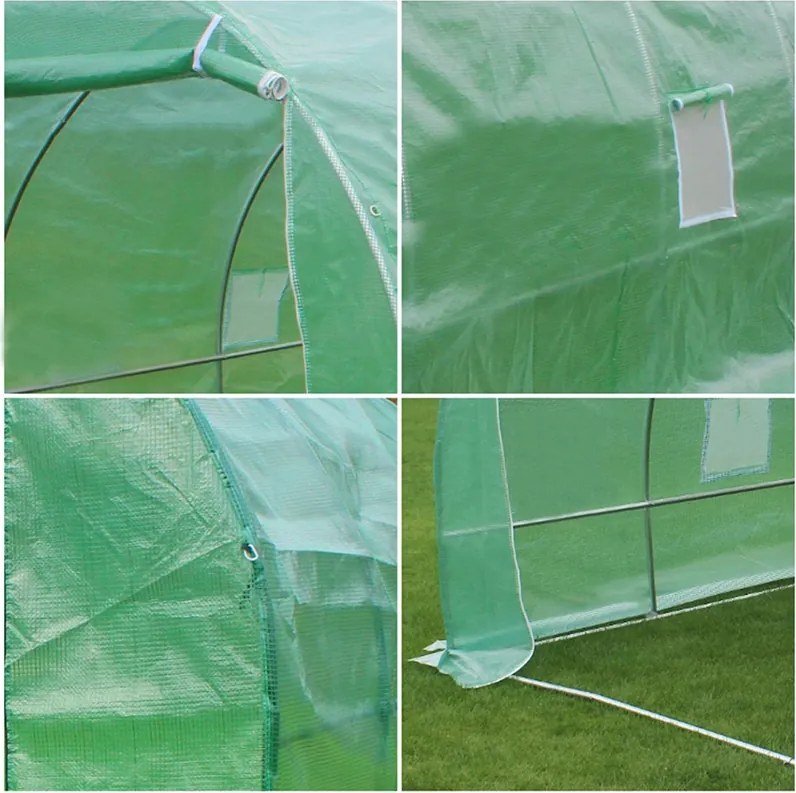 Hydrosan Náhradní fólie PTF 03G, 3x2 m, na zahradní fóliovník, zelená