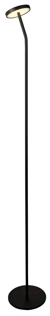 Zambelis 20113 stojací LED lampa černá, 9W, 3000K, 155cm