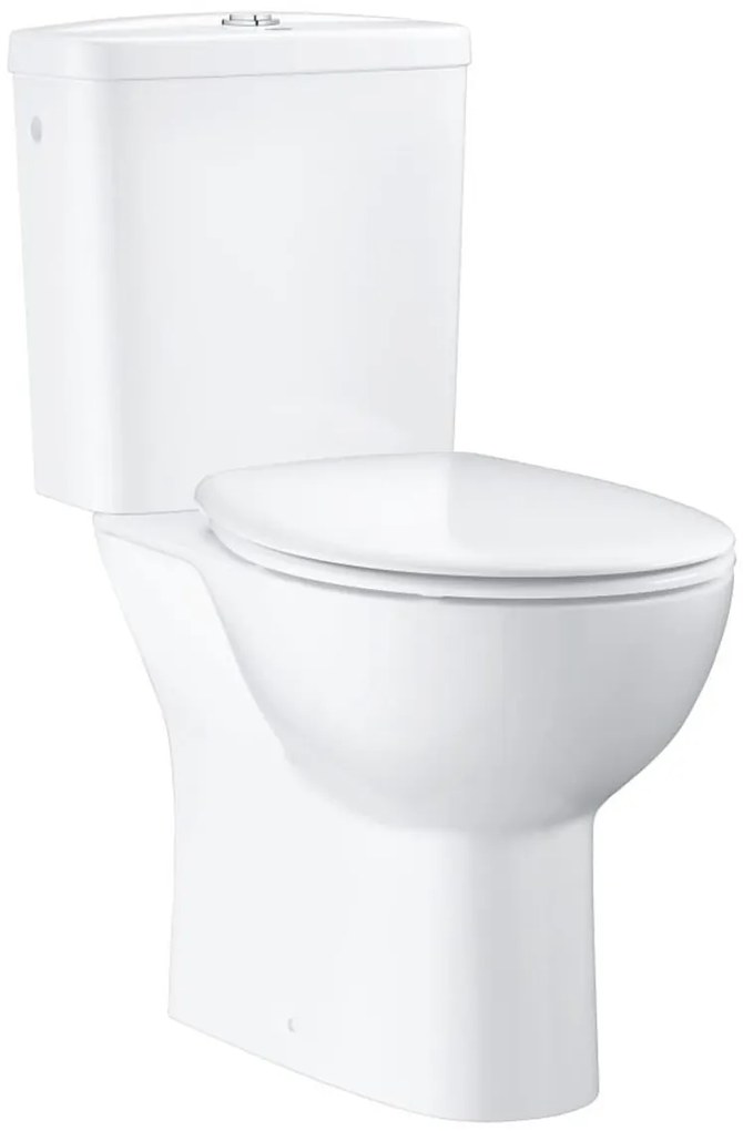 Wc kombi komplet Grohe Bau Ceramic alpská bílá zadní odpad 39347000