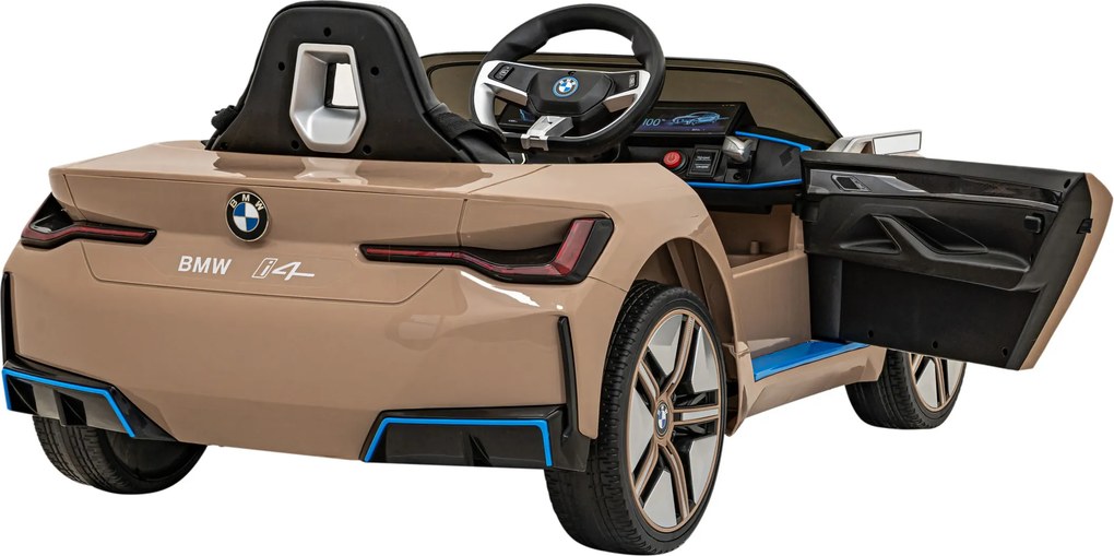 Ramiz Elektrické autíčko BMW i4 pro děti zlaté