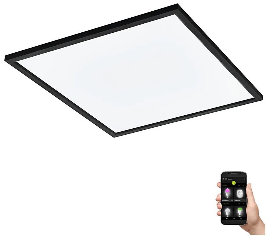Eglo 900052 - LED Stmívatelné stropní svítidlo SALOBRENA-Z LED/33W/230V černá