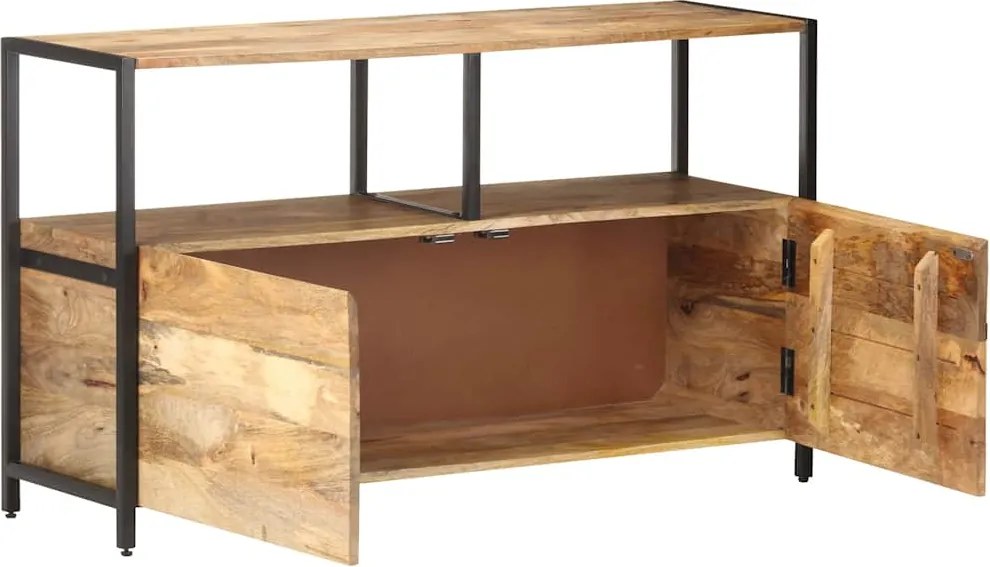 Příborník 110 x 35 x 65 cm masivní mangovníkové dřevo 320918
