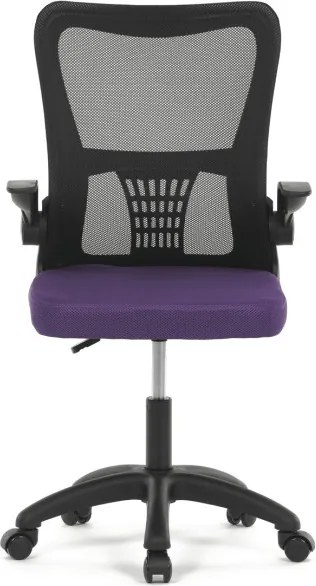 Dětská otočná židle fialová KA-K2006 PUR