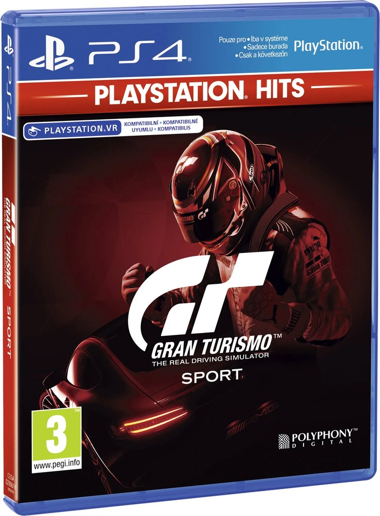 Hra na konzoli gran turismo sport - ps4