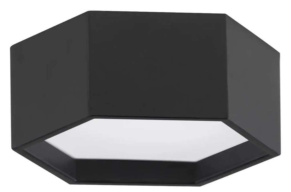 Designové stropní svítidlo Samba 10 černé