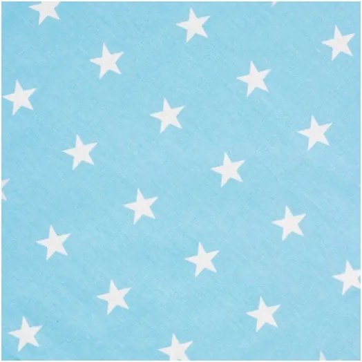 Teepee stan pro děti SPRINGOS Světle modrý s hvězdami