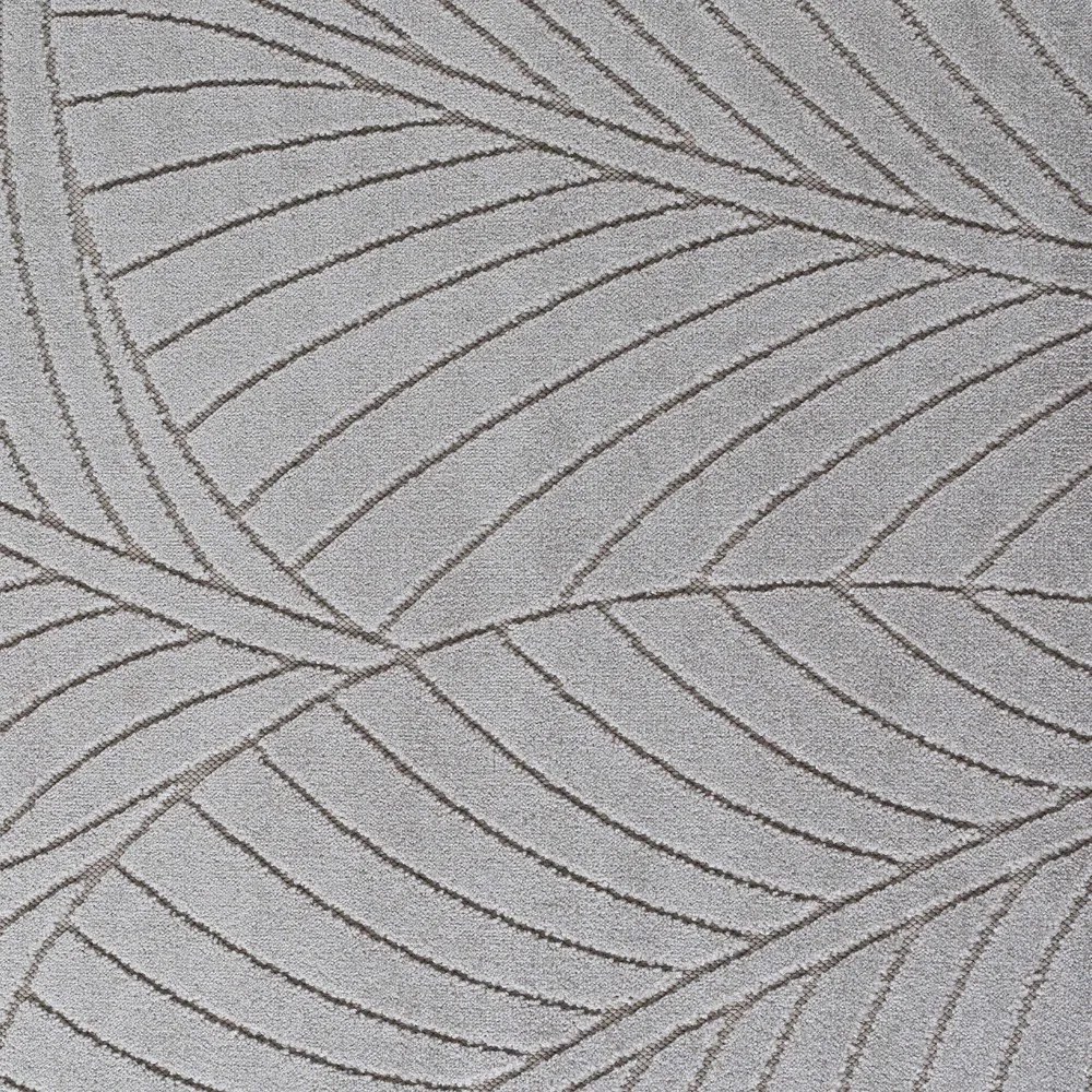 Kulatý vnitřní a venkovní koberec ve stříbrné barvě ø 160 cm Nova 1203 – Ayyildiz Carpets