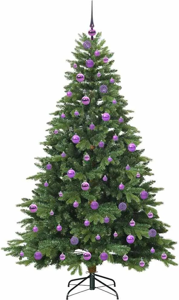 Umělý vánoční stromeček s stojanem Zelená 180 cm PE a PVC 3397555