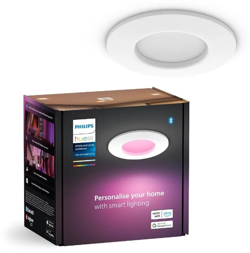 Philips Philips - LED RGBW Stmívatelné koupelnové svítidlo Hue SLIM LED/8,3W/230V IP44 P6323