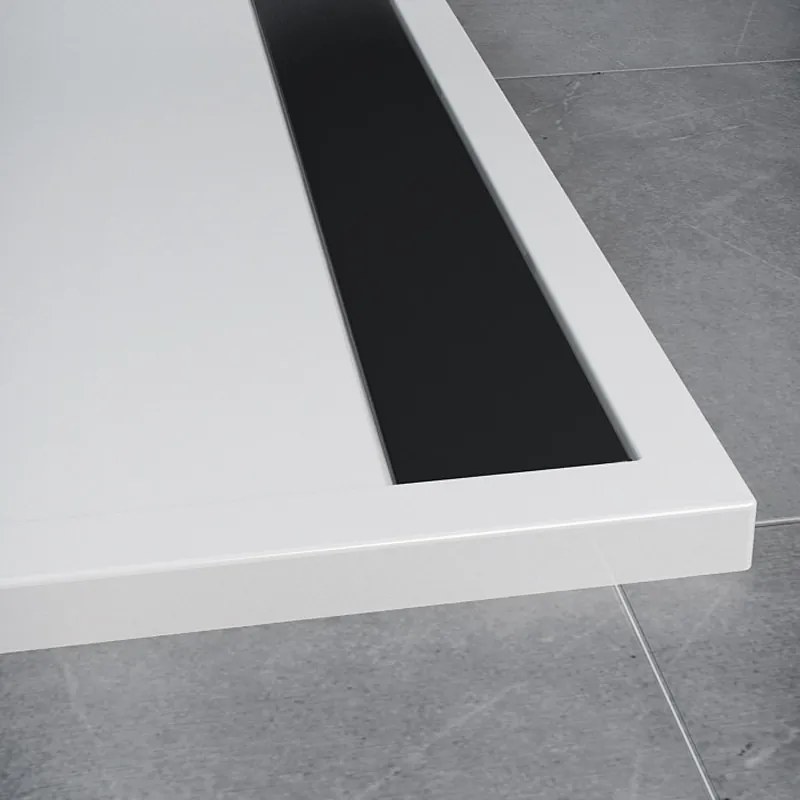 SanSwiss Ila Sprchová vanička čtvercová 80×80 cm bílá Barva krytu  sifonu: Bílá WIQ 080 04 04