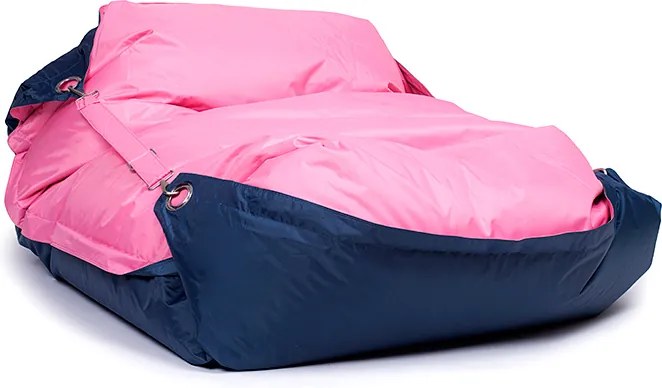 Omni Bag Duo s popruhy Pink-Jeans 181x141