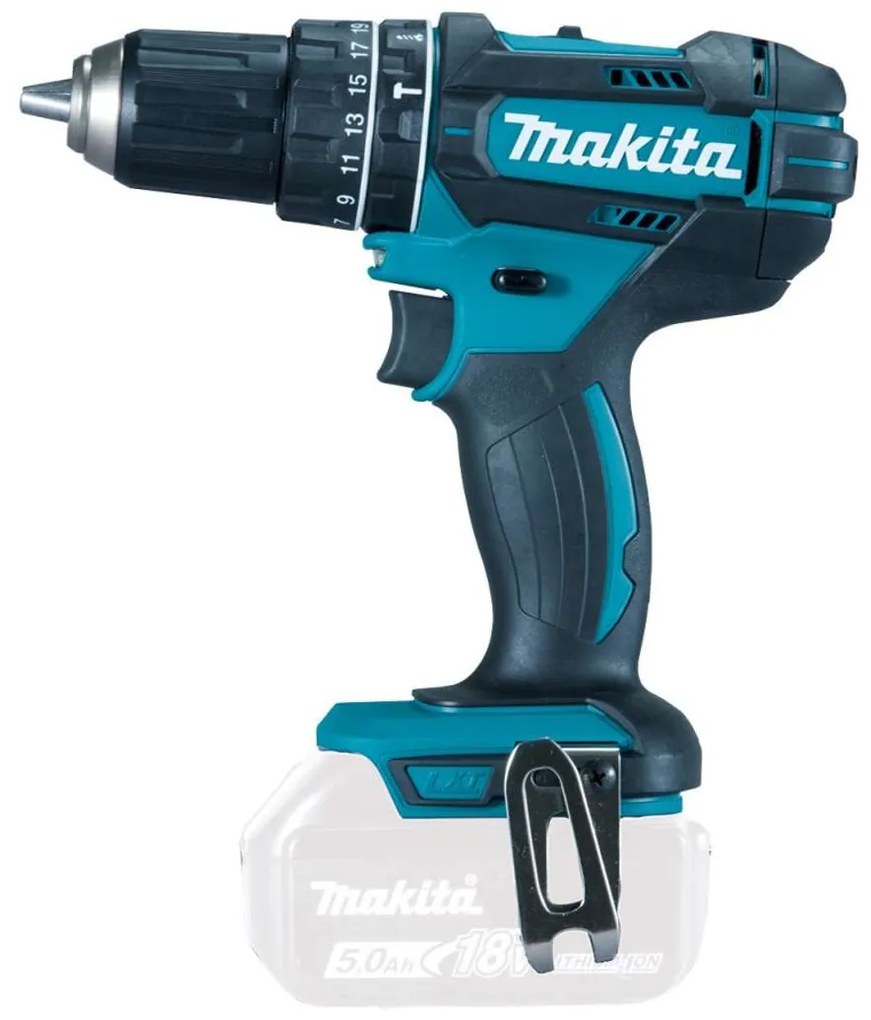 Makita - 18V AKU vrtačka s příklepem, bez baterie a nabíječky DHP482Z