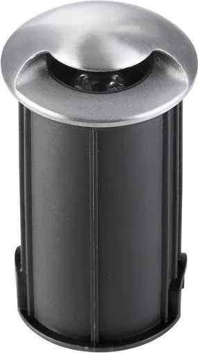 NV 9203111 Venkovní zapuštěné svítidlo do země BANG nikl satén hliník LED 1W 3000K IP67 100-240V 42st. vč. driveru - NOVA LUCE