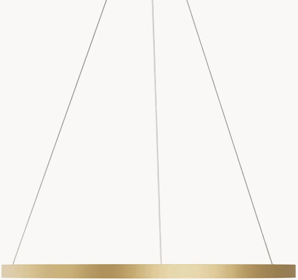 Velké závěsné LED svítidlo Rim