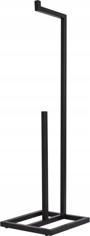 Černý Stojan Na Toaletní Papír Pro Náhradní Koupelnové Ocelové Role