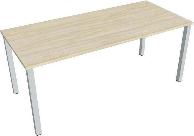 Hobis Kancelářský pracovní stůl Hobis US 1800, deskaakát, černá černá