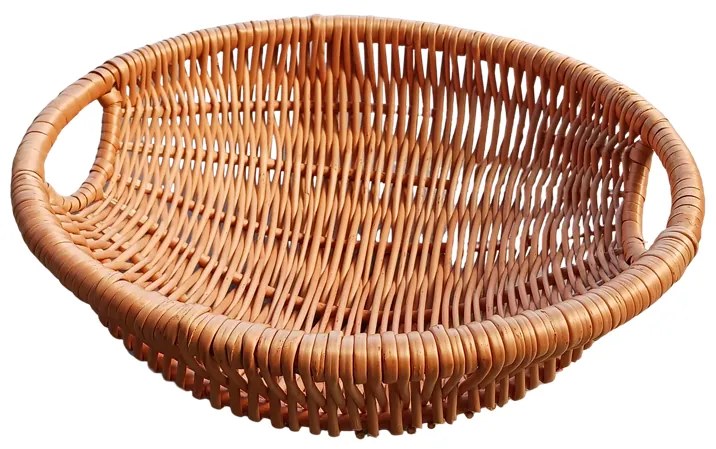 HRADIL Proutěná ošatka H101 kulatá přírodní 30 cm