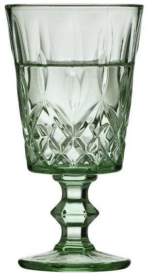 Lyngby Glas Sklenice na víno Sorrento 29 cl (4 ks) Green