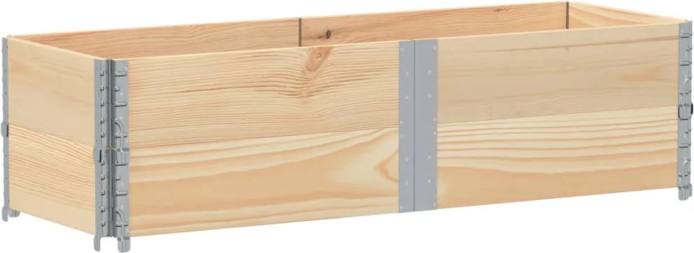 Zahradní truhlík 150x50 cm masivní borové dřevo 3295407
