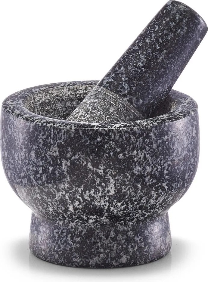 Granitový hmoždíř s paličkou Granit , 9x6,5 cm, ZELLER