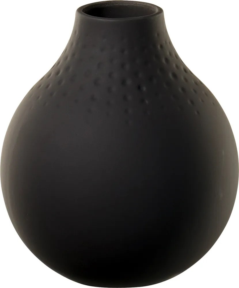 Villeroy&Boch Villeroy & Boch Manufacture Collier Noir váza Perle 11 cm, 550 ml
